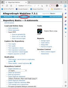 AllegroGraphにRDFをロードする – オントロノミー, LLC